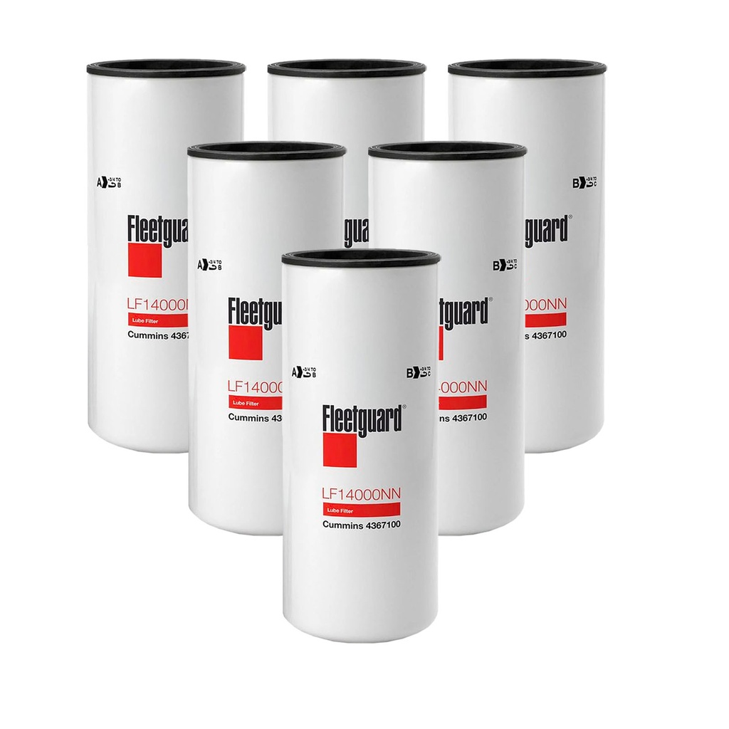 FleetGuard Oil Filter LF14000NN *(6 Pack)* | KAHGO Truck Parts